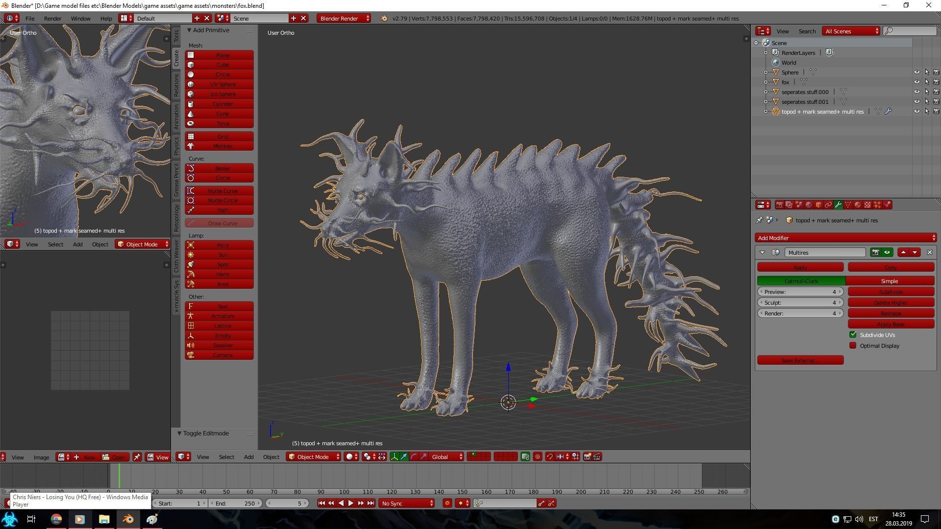 infected monsters 3D model | CGTrader