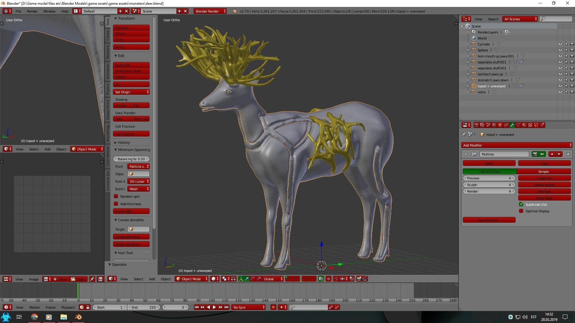 infected monsters 3D model | CGTrader