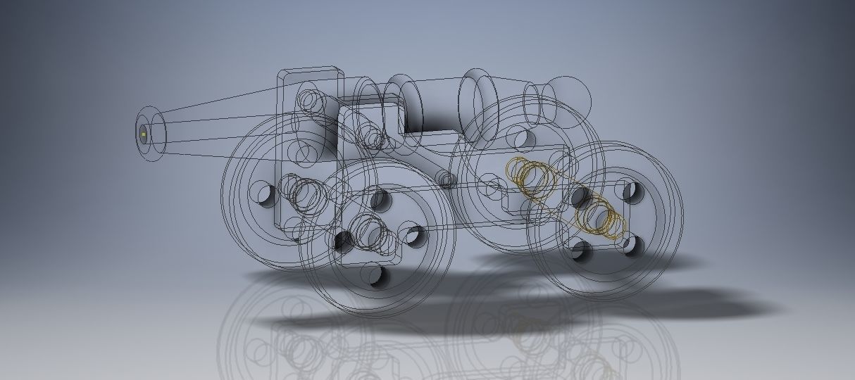 Vintage Cannon 3D model 3D printable | CGTrader