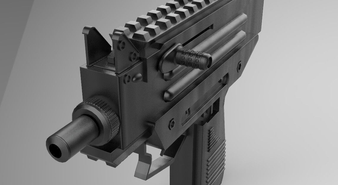 UZI PRO PUBG - GUN 3D model | CGTrader