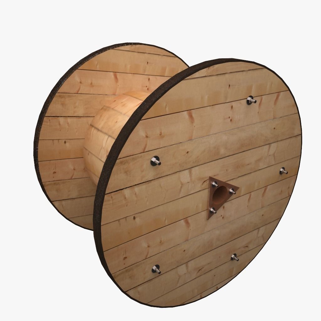 wire spool free 3D model | CGTrader