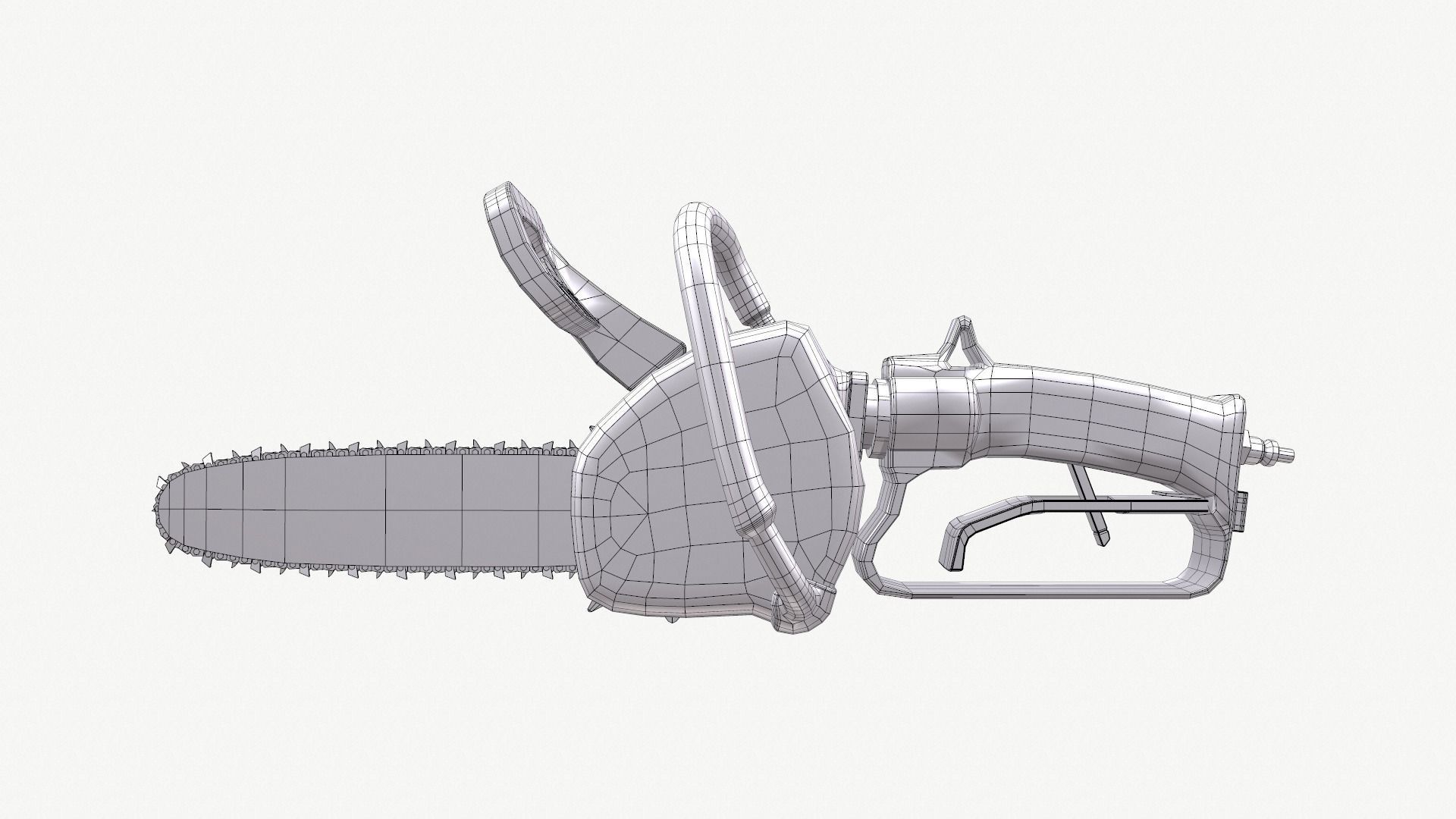 3D model Chainsaw VR / AR / low-poly | CGTrader
