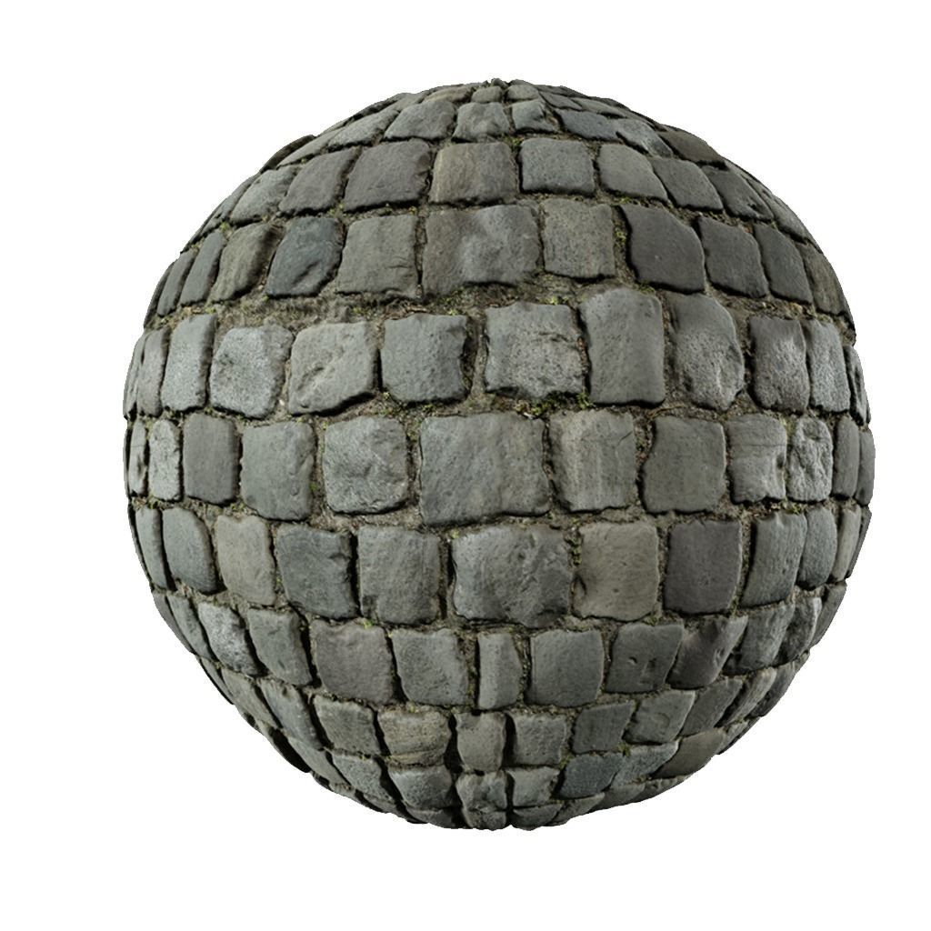 PBR - Material Cobblestone Floor 4K Texture | CGTrader
