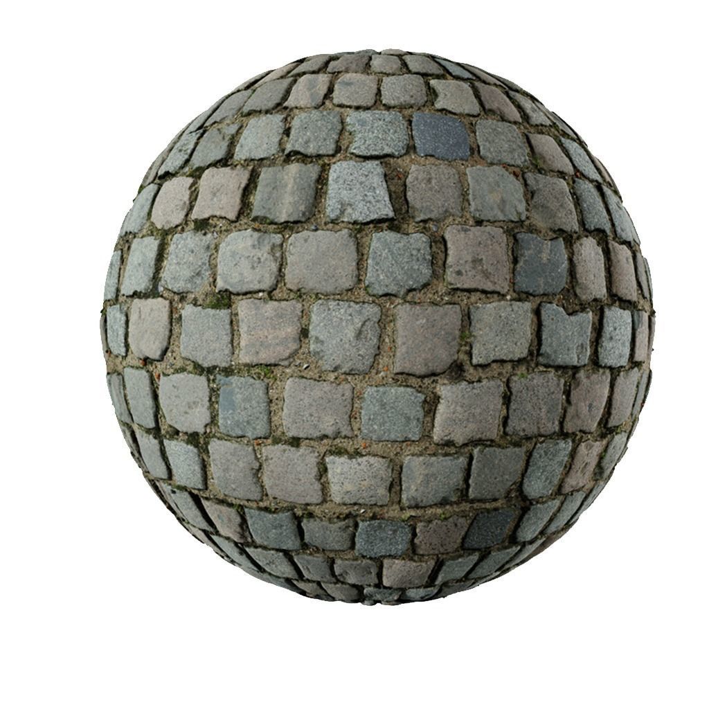 PBR - Material Cobblestone Floor 4K Texture | CGTrader
