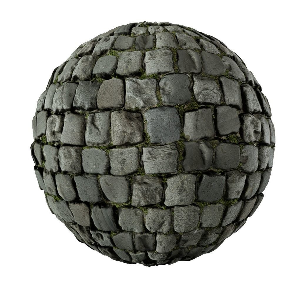 PBR - Material Cobblestone Floor 4K Texture | CGTrader