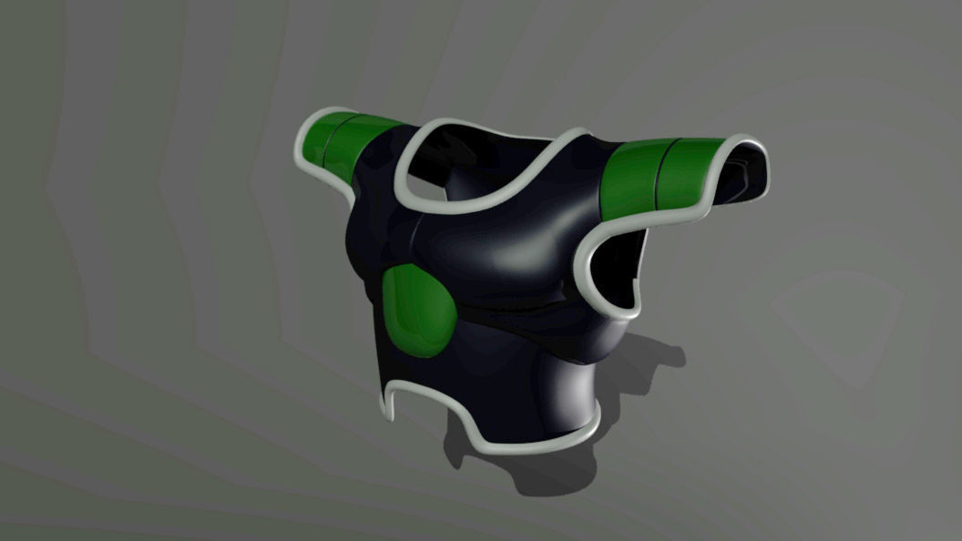 Broly Armor - Dragon ball - For Cosplay 3D model 3D printable | CGTrader