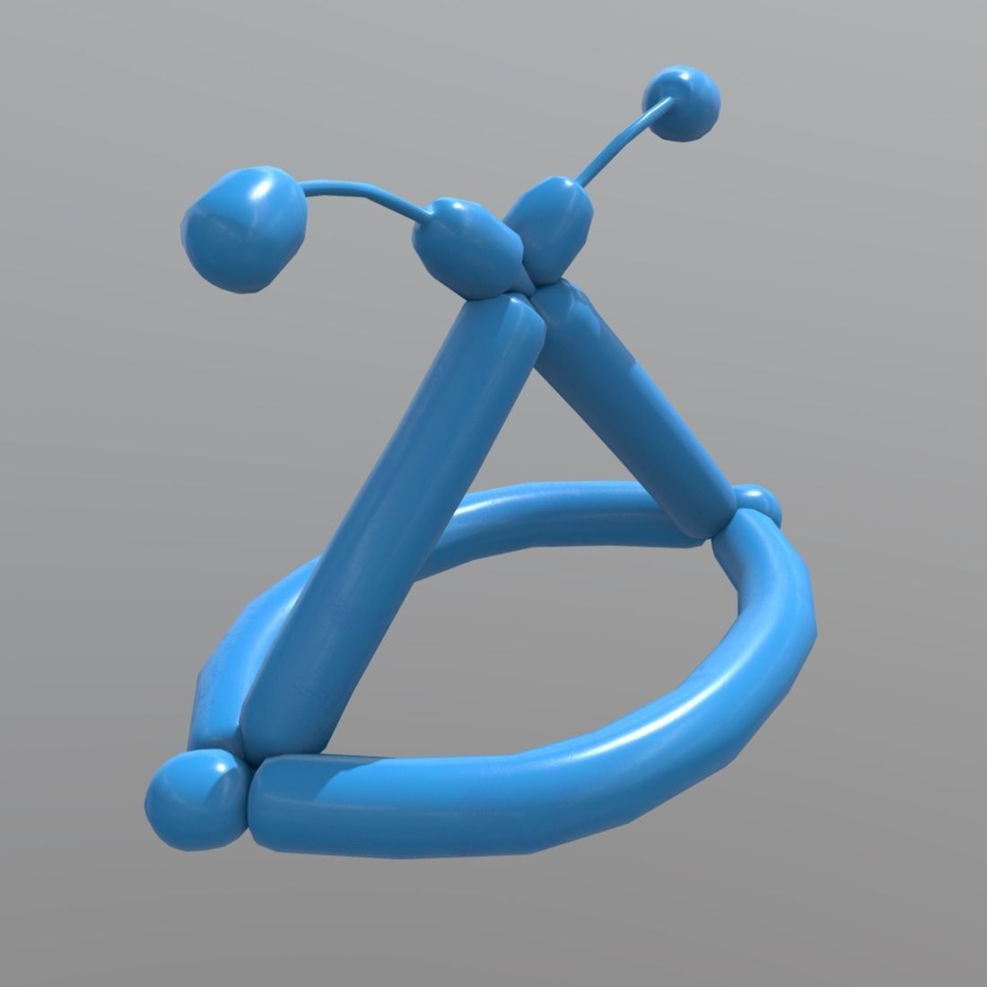 3D model Balloon Hat VR / AR / low-poly | CGTrader