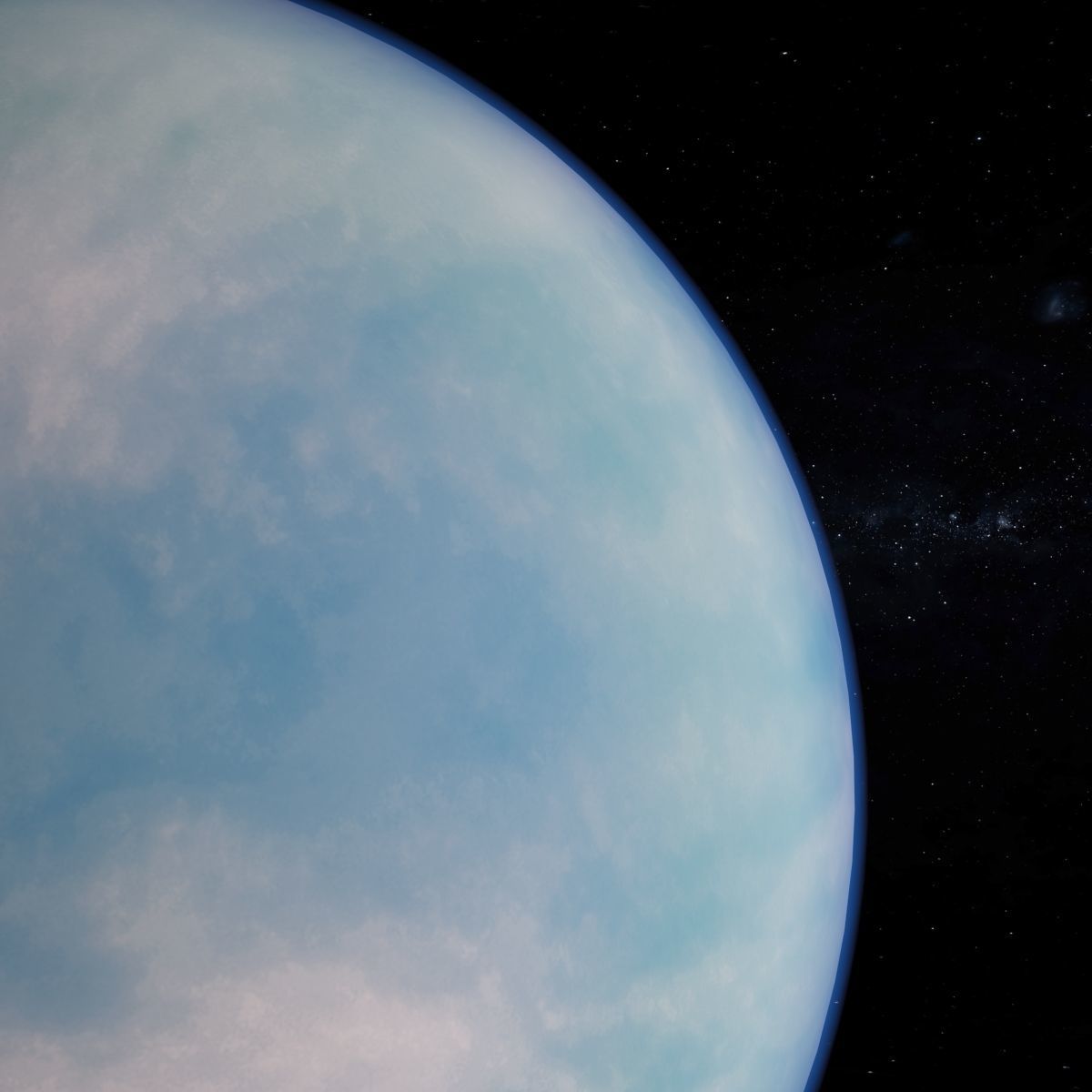 Planet Kepler-62e 3D model | CGTrader