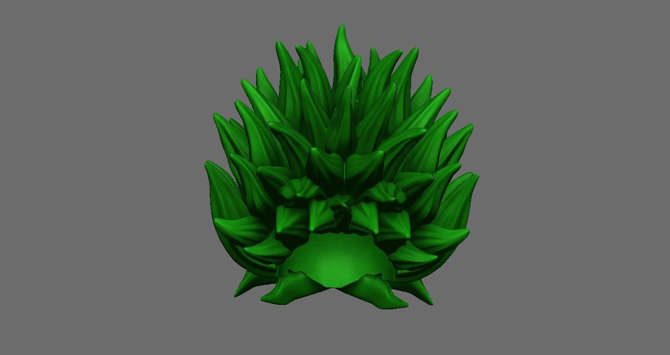 Broly Hair - Dragon ball - For Cosplay 3D print model 3D model 3D ...