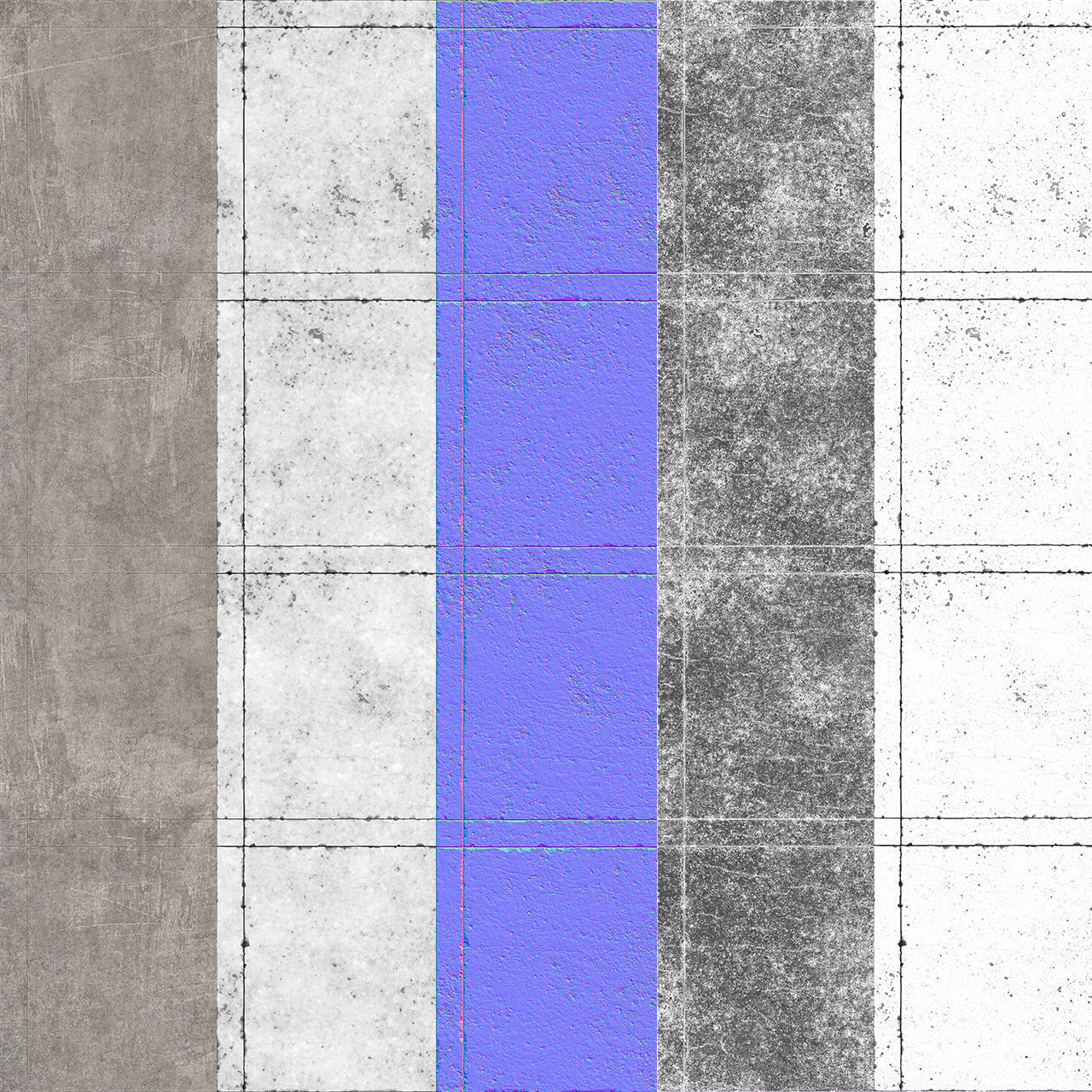 Concrete 4K Texture set 9 items Texture | CGTrader