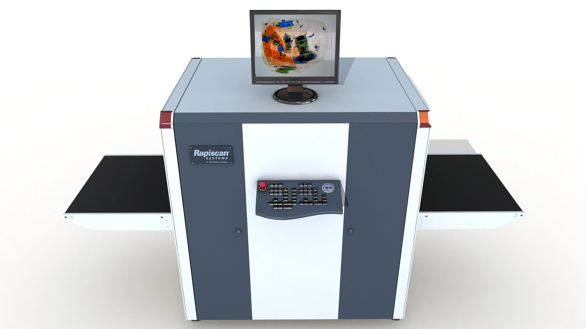 Baggage X-Ray Scanner 3D model | CGTrader