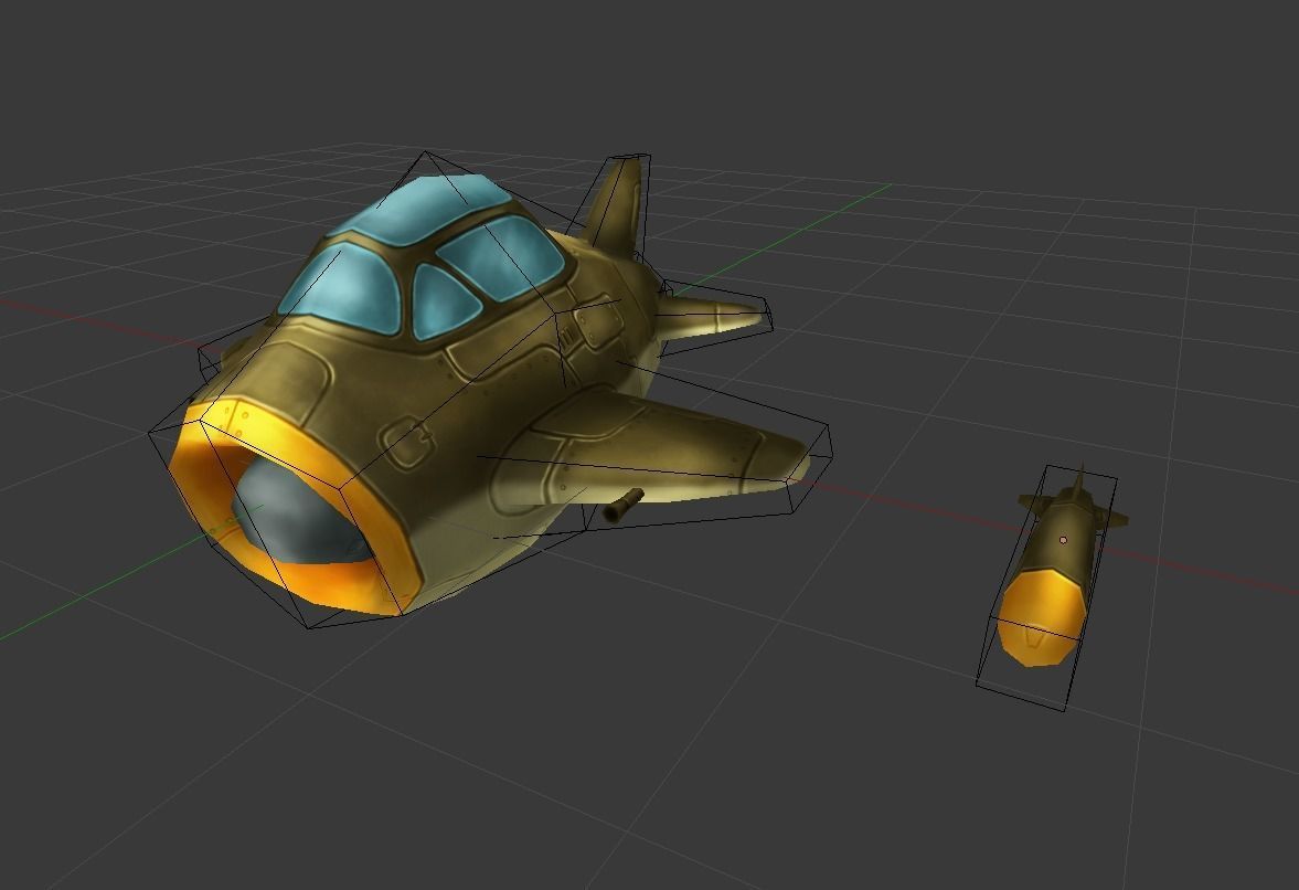 3D model Airplane type 2 VR / AR / low-poly | CGTrader
