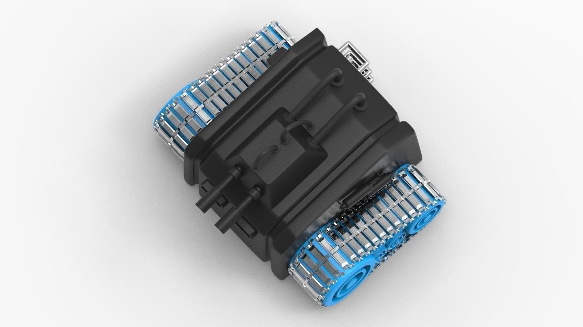 Simple tank free 3D model | CGTrader