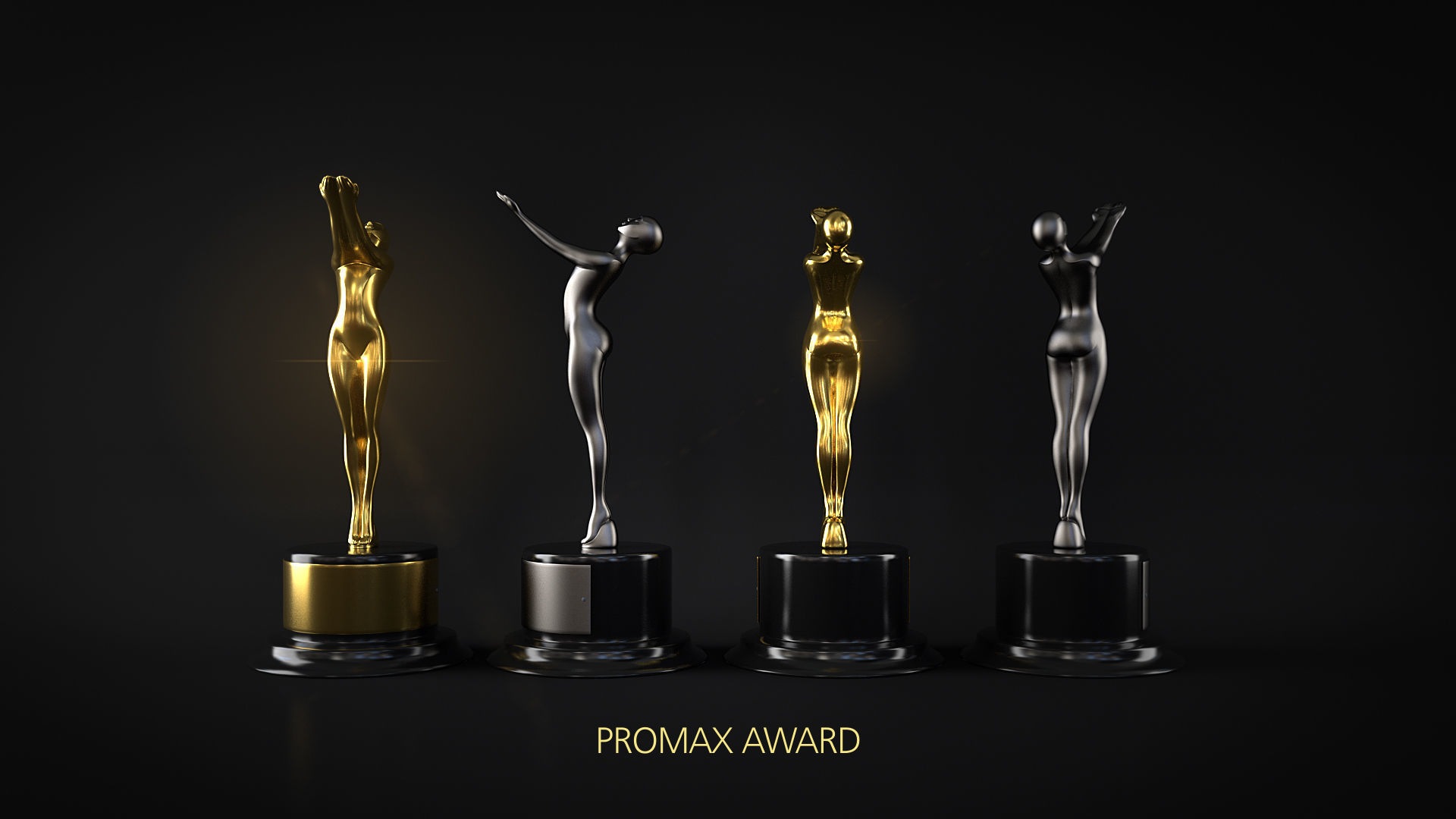 The PROMAX AWARD 3D model | CGTrader