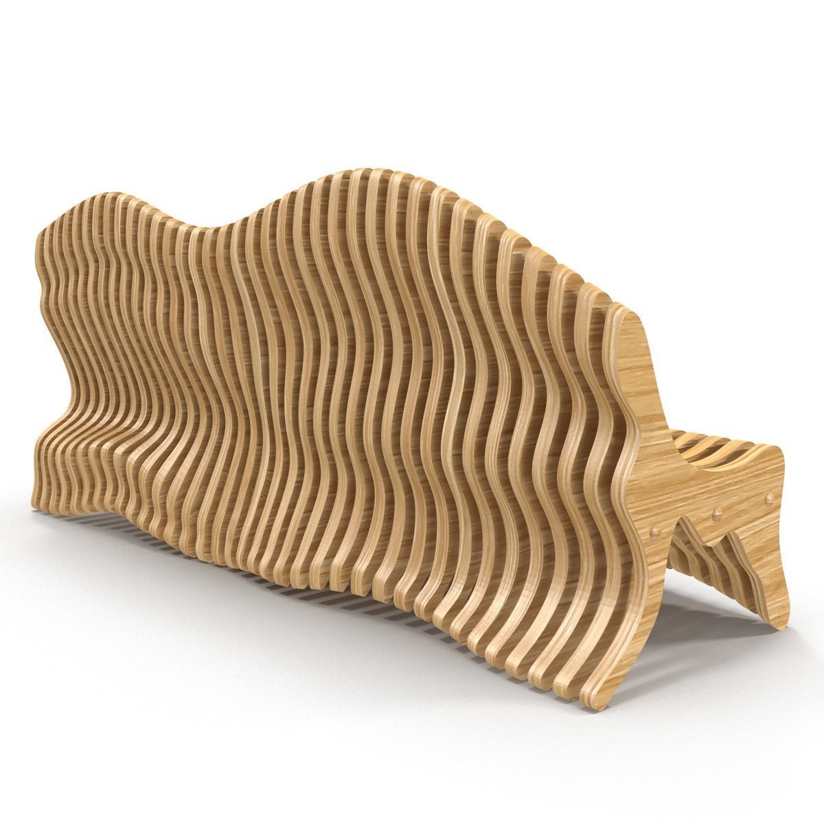 Parametric Bench 3D model | CGTrader