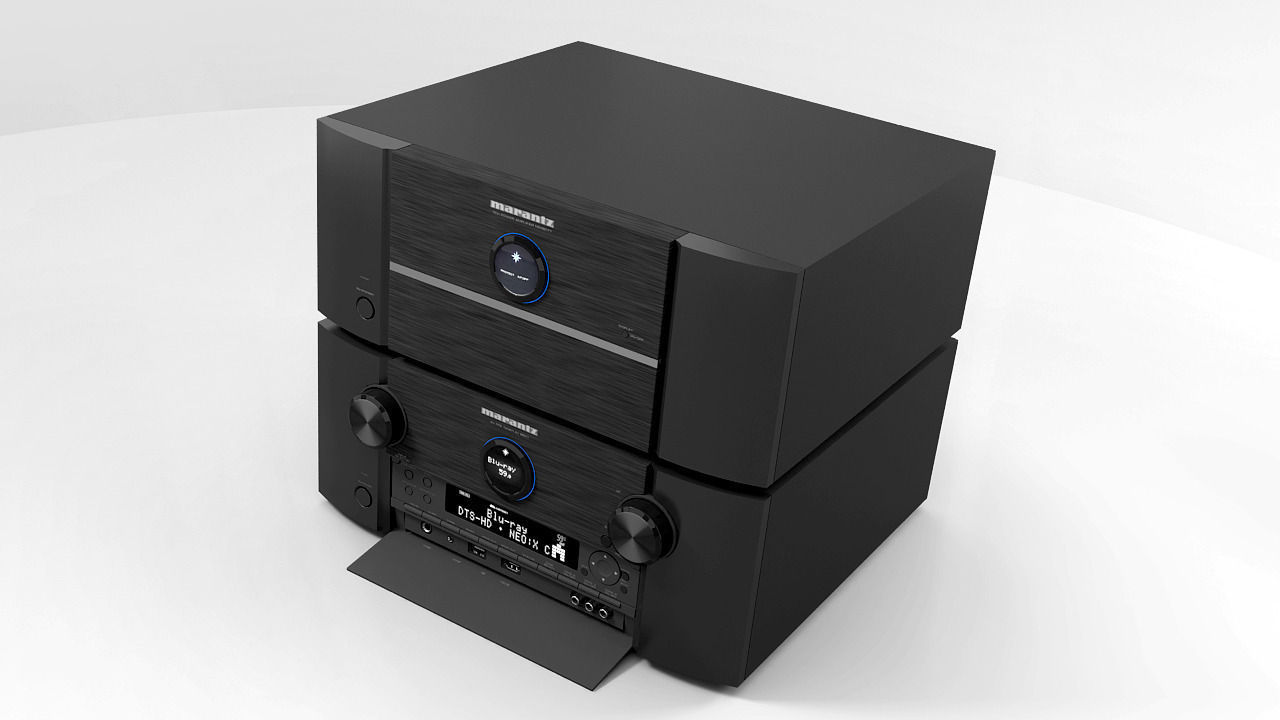 Marantz AV 8801 PBR 3D model | CGTrader