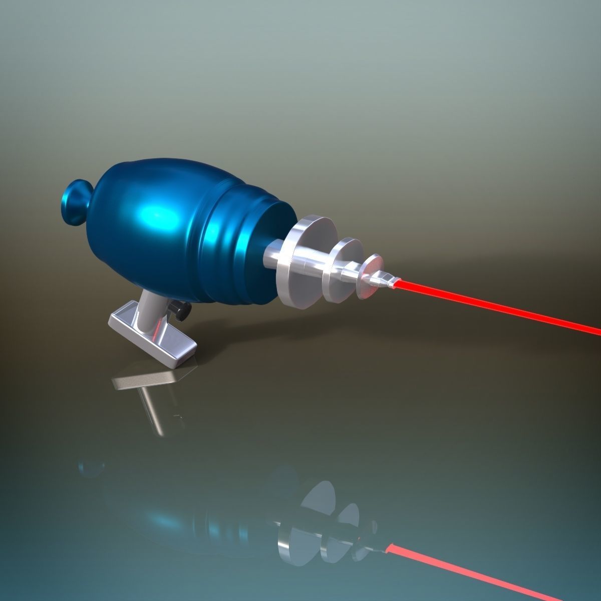 Alien Ray gun 3D model | CGTrader