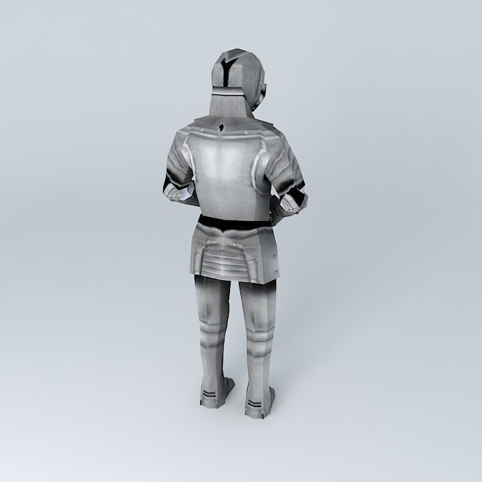 ARMOUR knight in armor free 3D model | CGTrader
