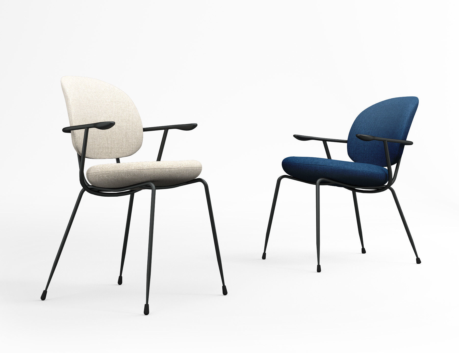 Stellar Works Industry dining and lounge chair 3D model | CGTrader