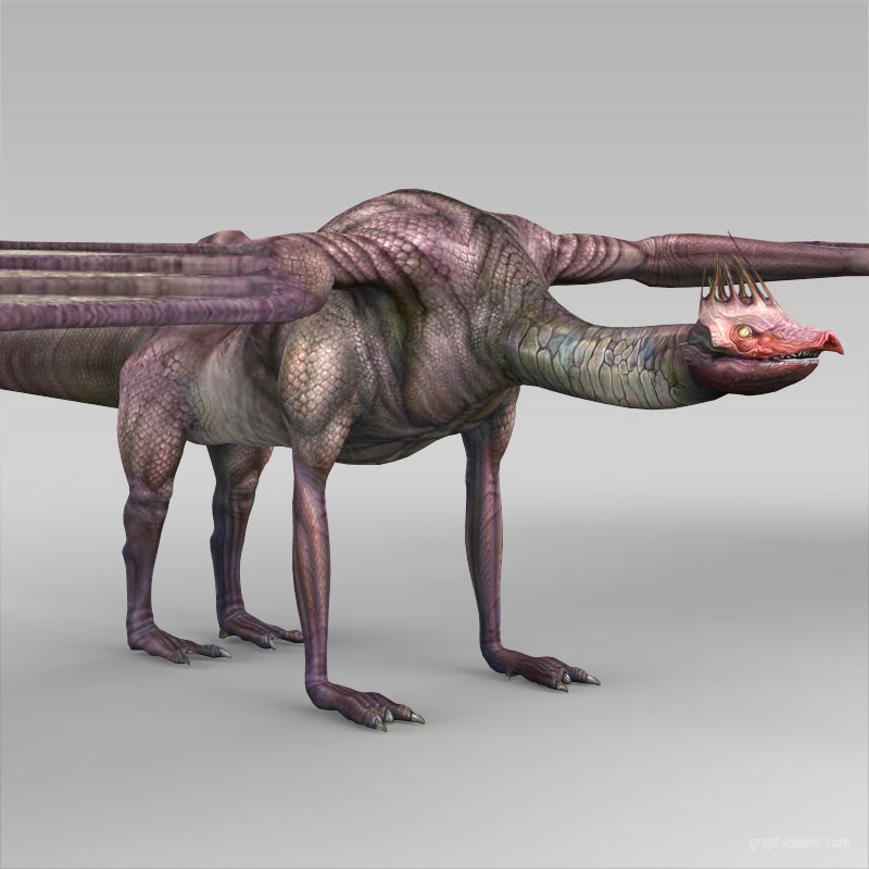 prehistoric dragon 3D Models - CGTrader.com