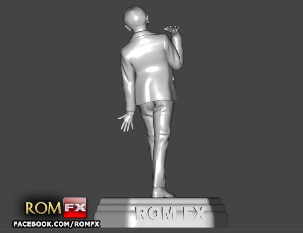 Mr Bean - Rowan Atkinson - Figure Printable 3D model 3D printable ...