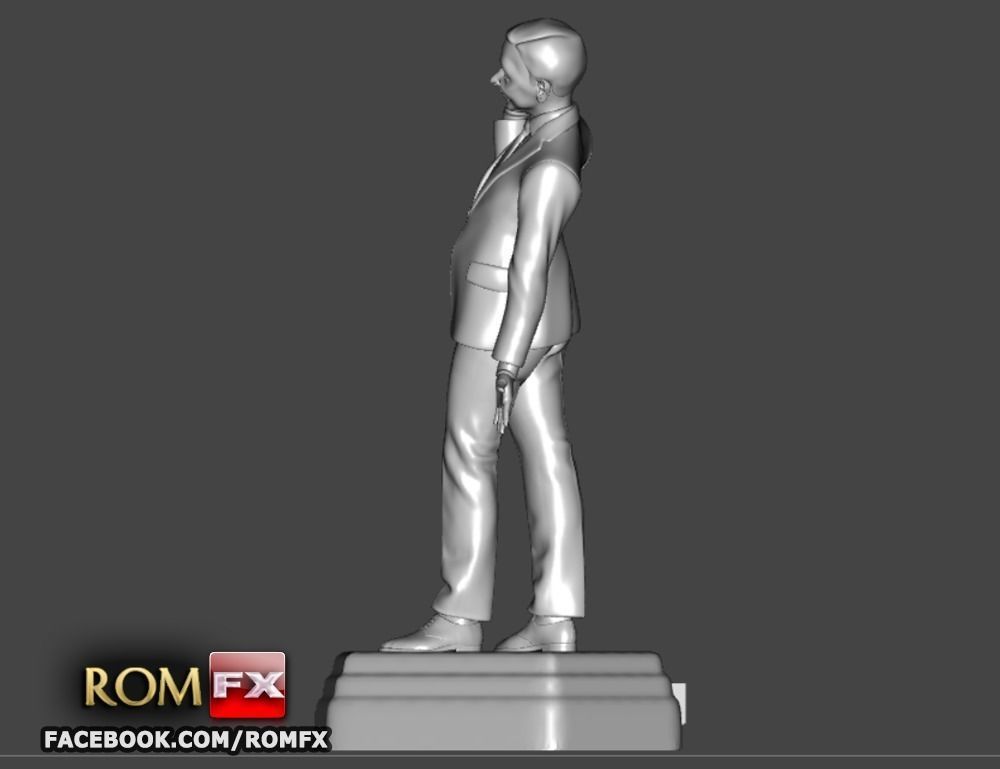 Mr Bean - Rowan Atkinson - Figure Printable 3D model 3D printable ...