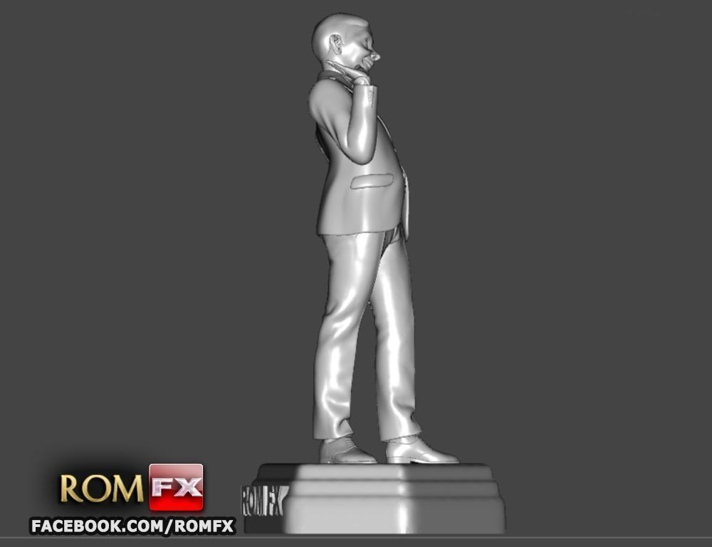 Mr Bean - Rowan Atkinson - Figure Printable 3D model 3D printable ...