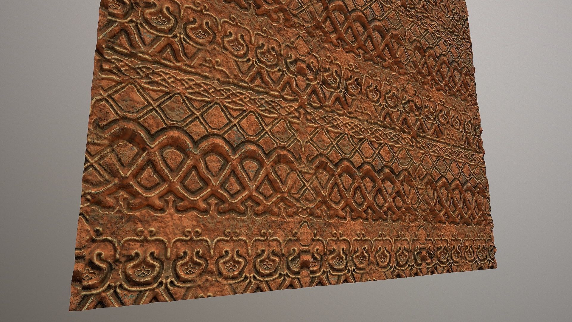 Texture PBR tileable fantasy ancient wall textures with patterns VR ...
