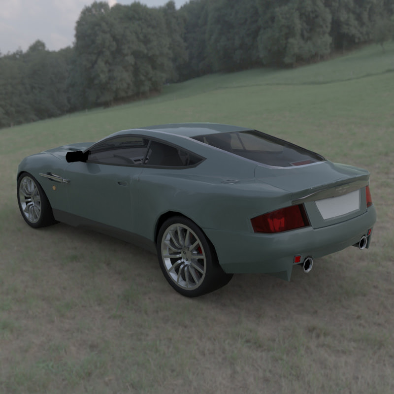 Aston Martin DB7 Vanquish 3D model | CGTrader