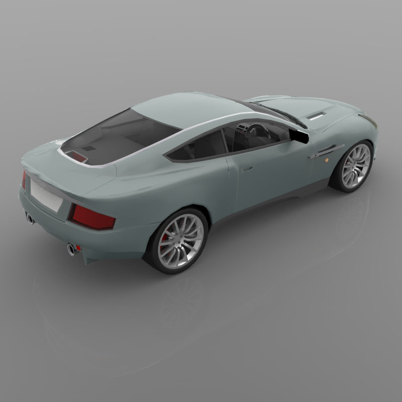 Aston Martin DB7 Vanquish 3D model | CGTrader