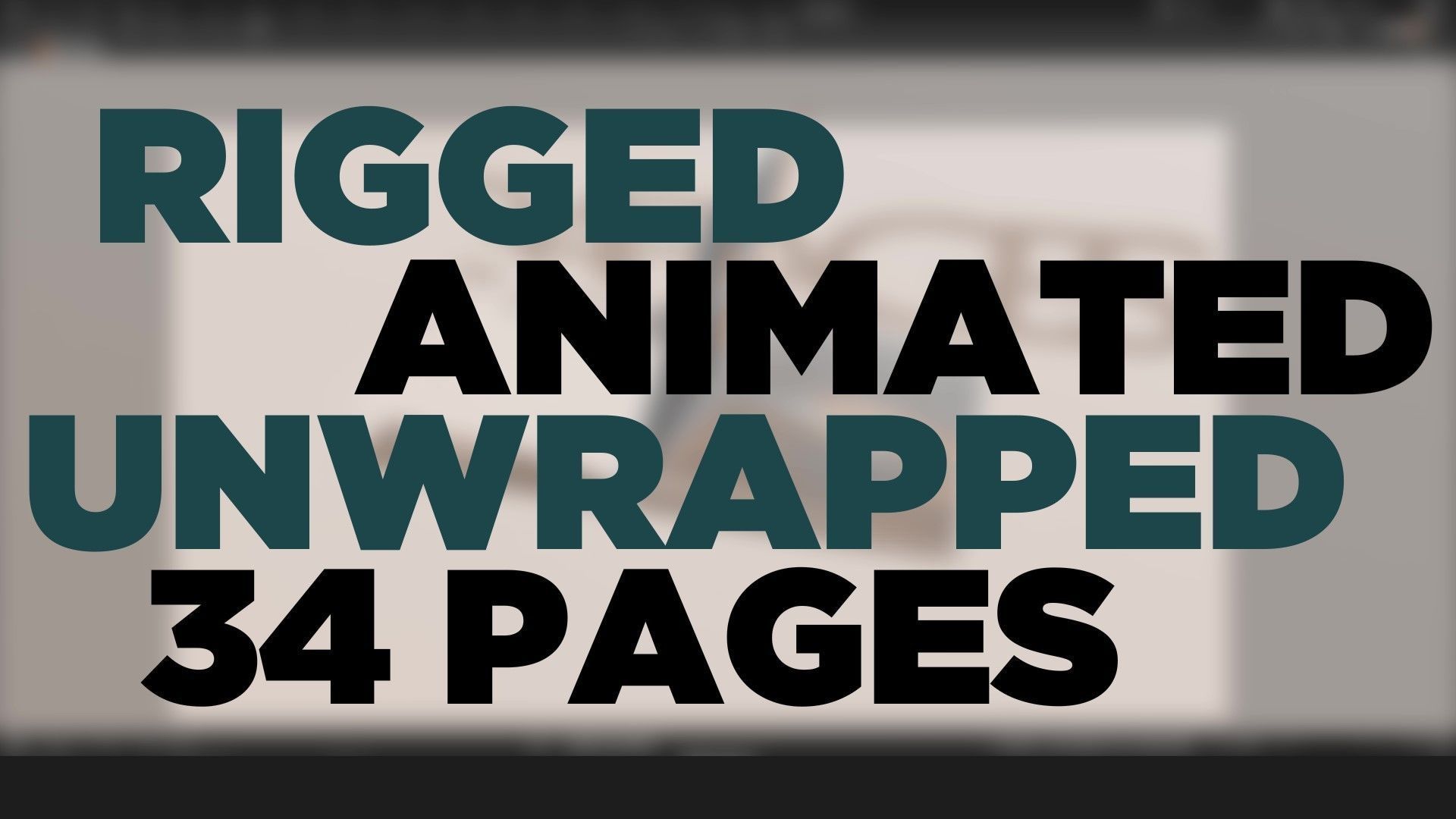 Book 3D Model UVs Rigged Animated Beginner Friendly for Blender 3D ...