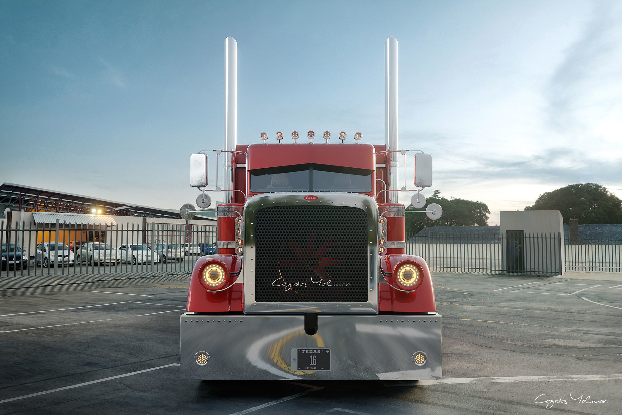 Peterbilt - Classic Version 3D model | CGTrader