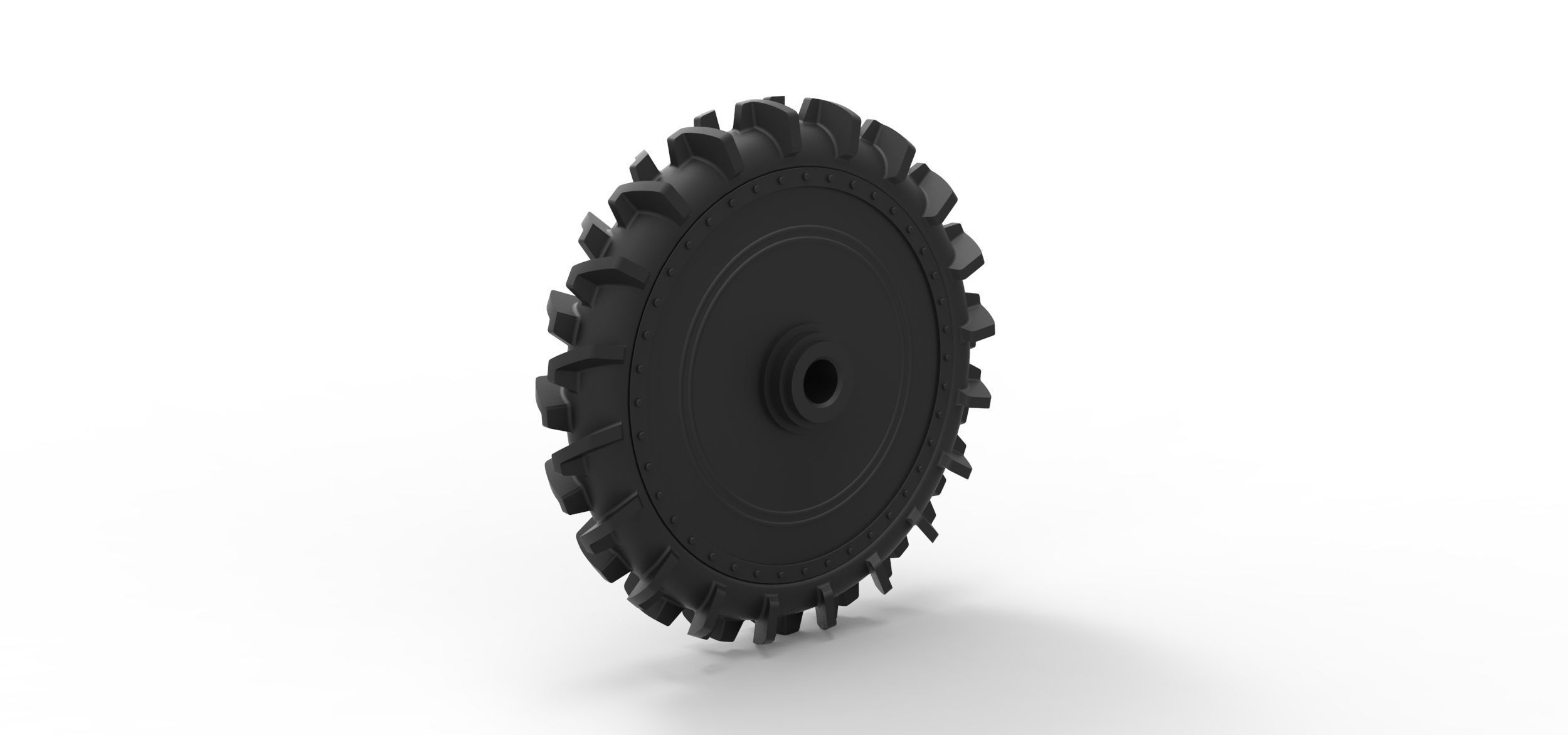Wheel from swamp buggy 3D model 3D printable | CGTrader