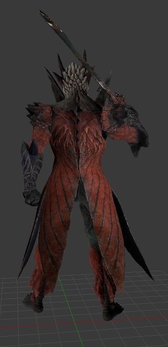 Devil May Cry - Dante Devil Form 3D model 3D printable | CGTrader