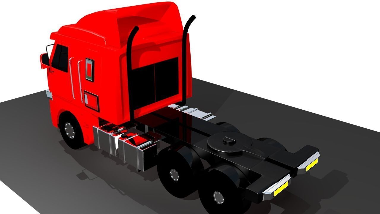 Heavy Truck Low Poly free VR / AR / low-poly 3D model | CGTrader