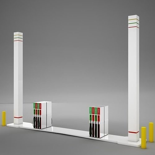 Pump01 plastic handle 3D model | CGTrader