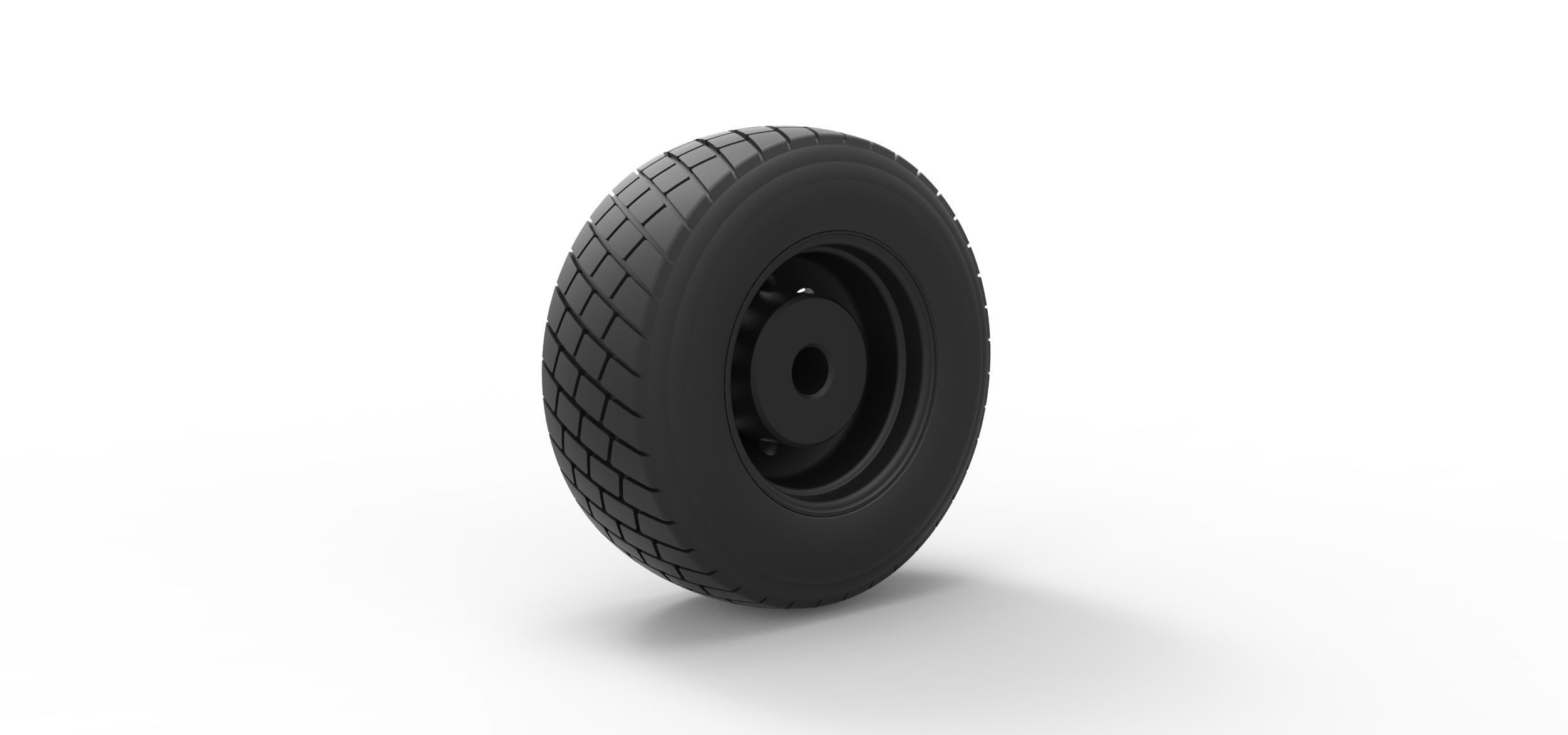 Front wheel from truck 3D model 3D printable | CGTrader