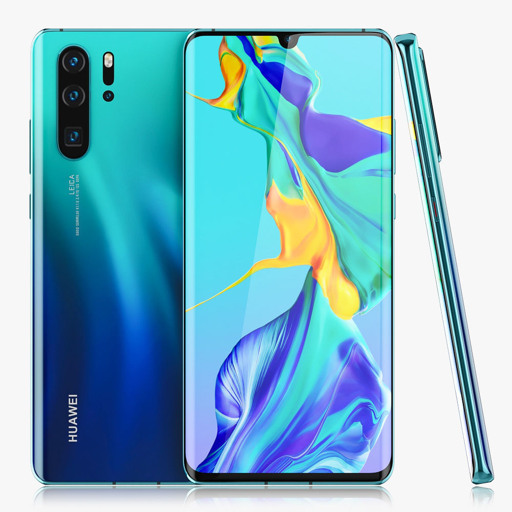 Huawei P30 Pro ALL Colors 3D model | CGTrader