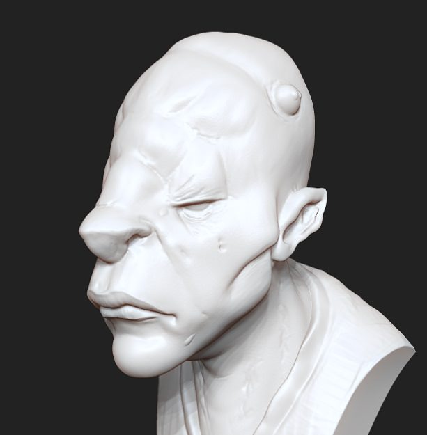 Malo Fan Art Bust free 3D model 3D printable | CGTrader