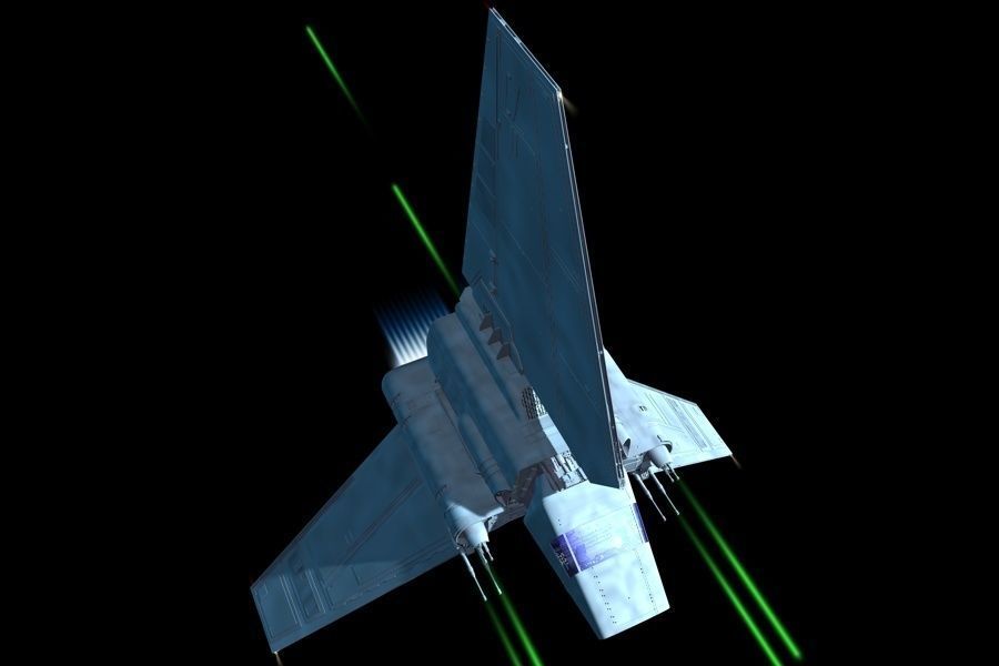 Space Shuttle Tydirium Star Wars 3D model | CGTrader