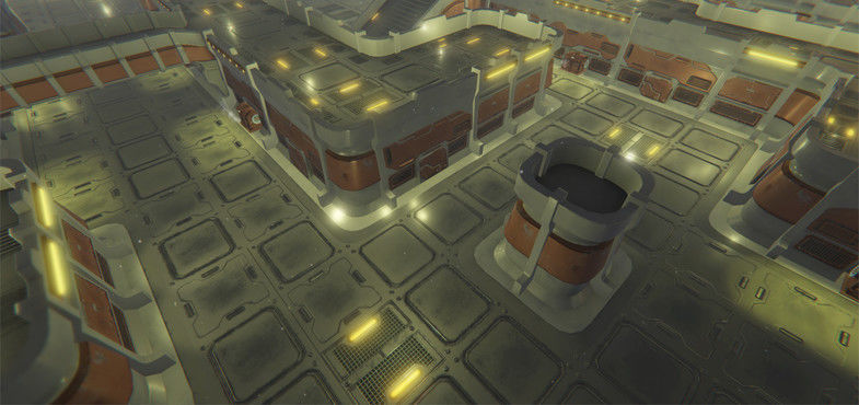 3D model Top-Down Scifi modular Environment VR / AR / low-poly | CGTrader