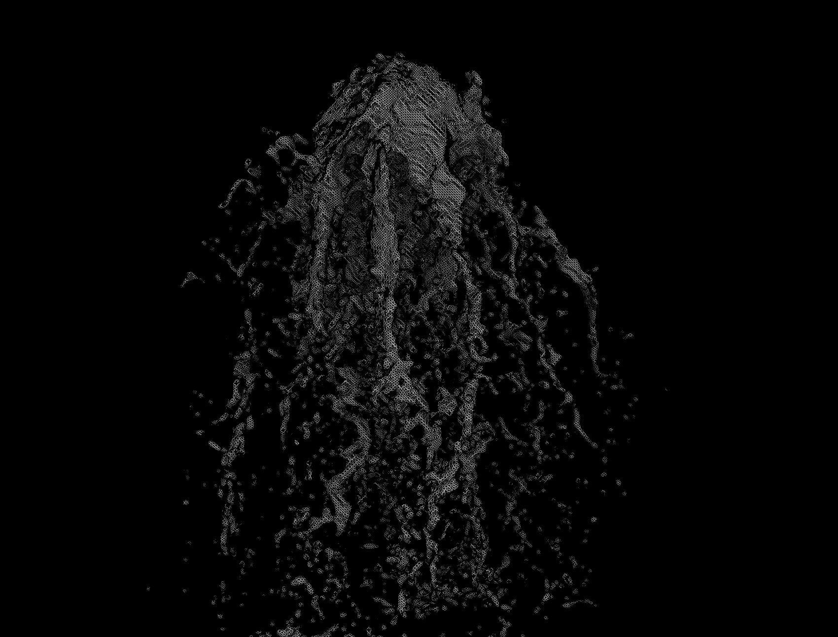Fountain real flow animated 4 3D model animated | CGTrader