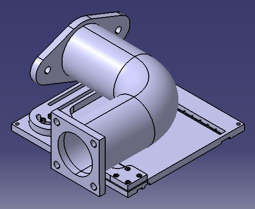 Elbow Pipe Fixture 3D model 3D printable | CGTrader