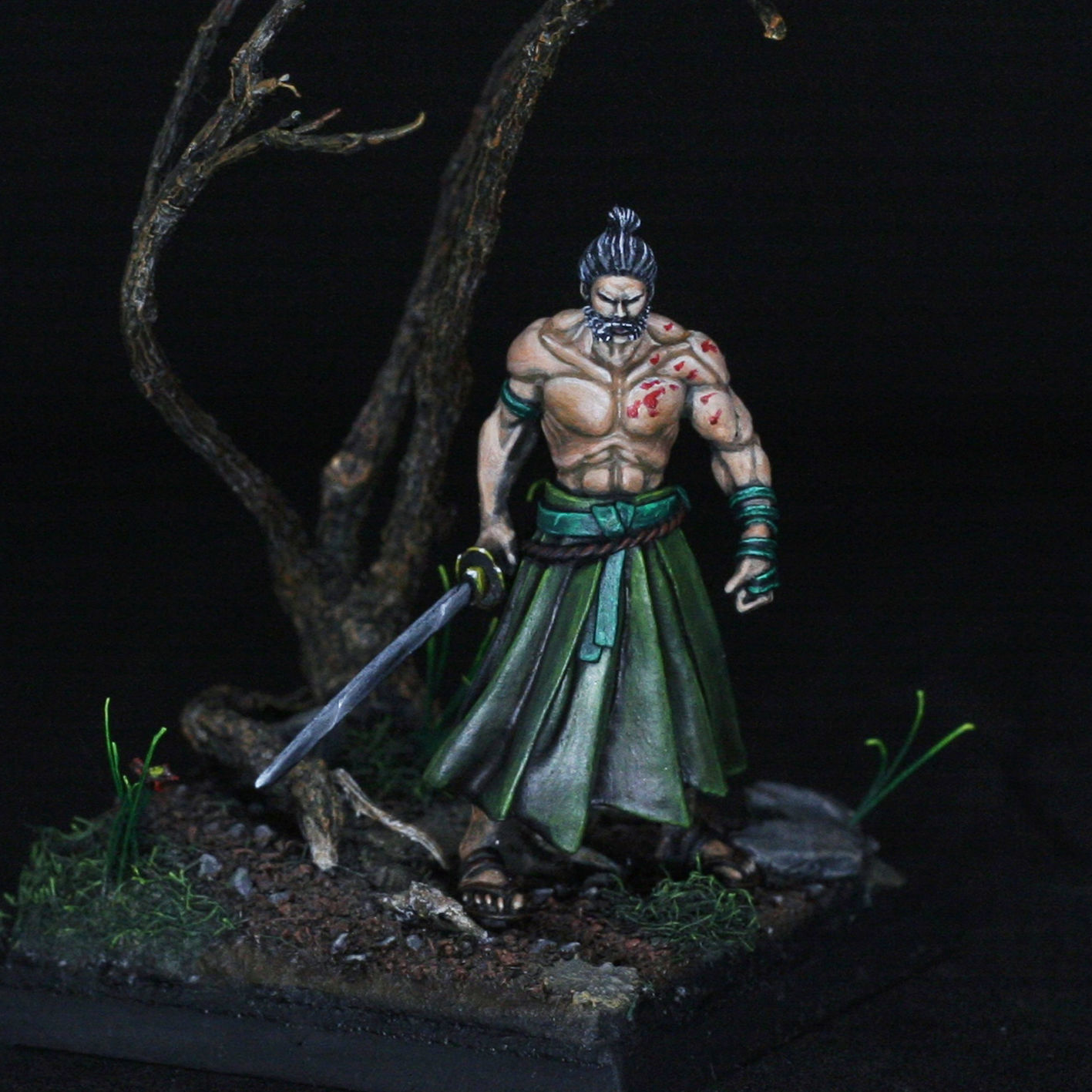 Ronin - Nobu 35 mm scale - 3D print model 3D model 3D printable | CGTrader