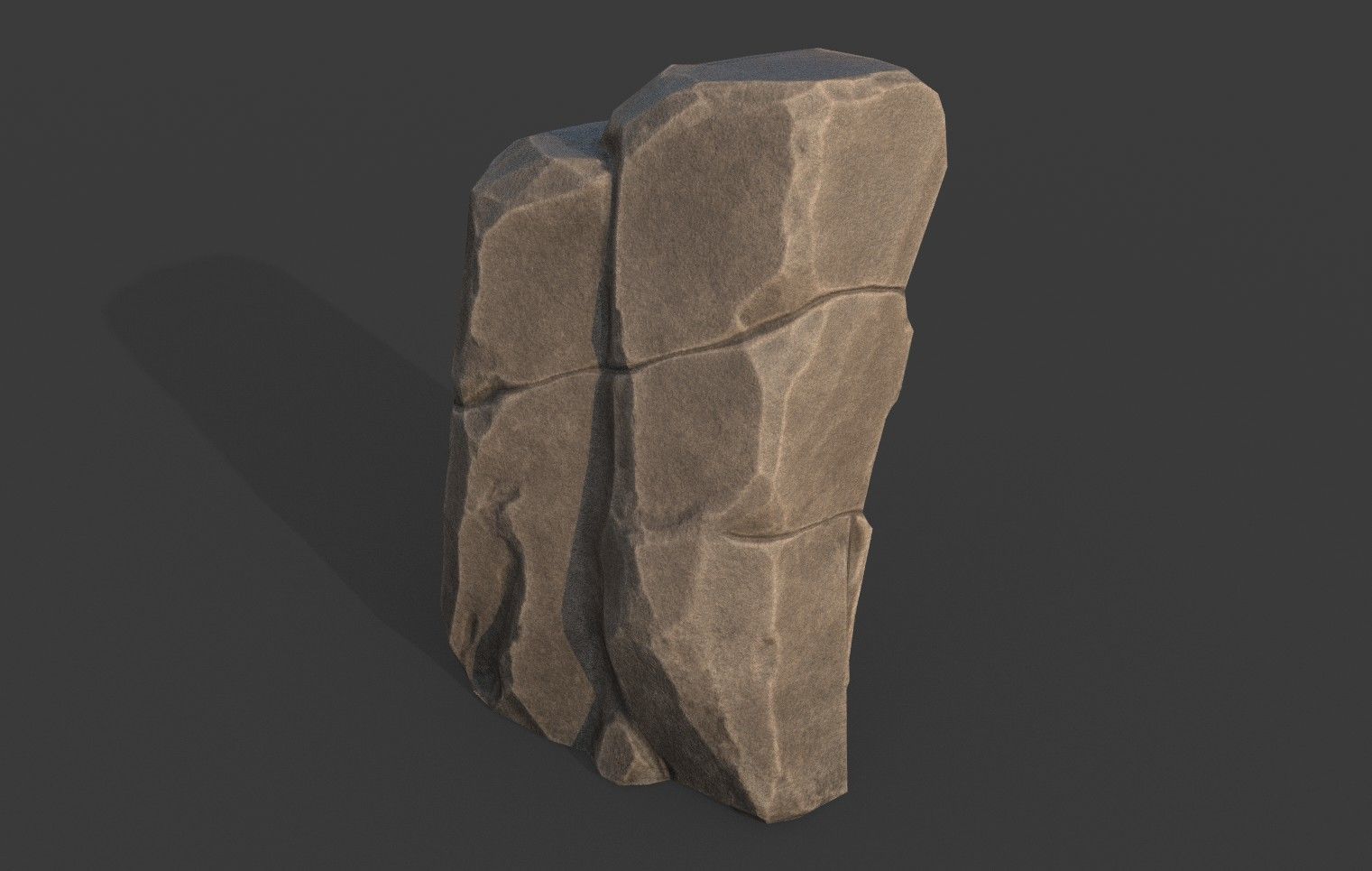 3D model Cliff Rock Game Ready Prop VR / AR / low-poly | CGTrader