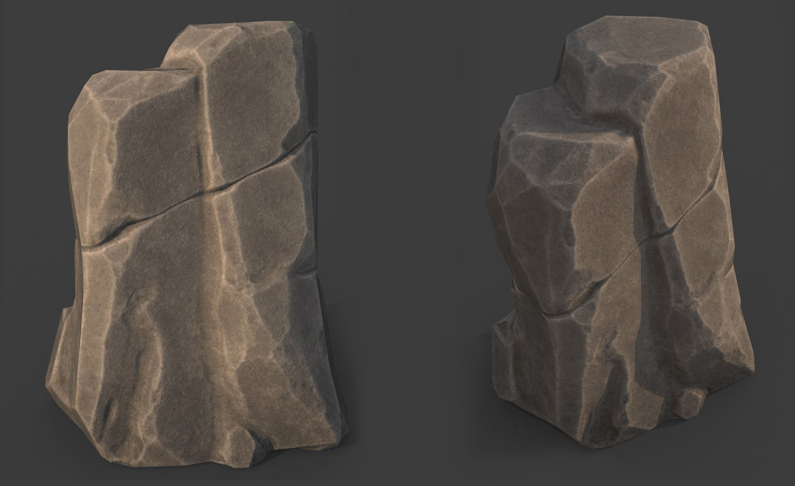 3D model Cliff Rock Game Ready Prop VR / AR / low-poly | CGTrader