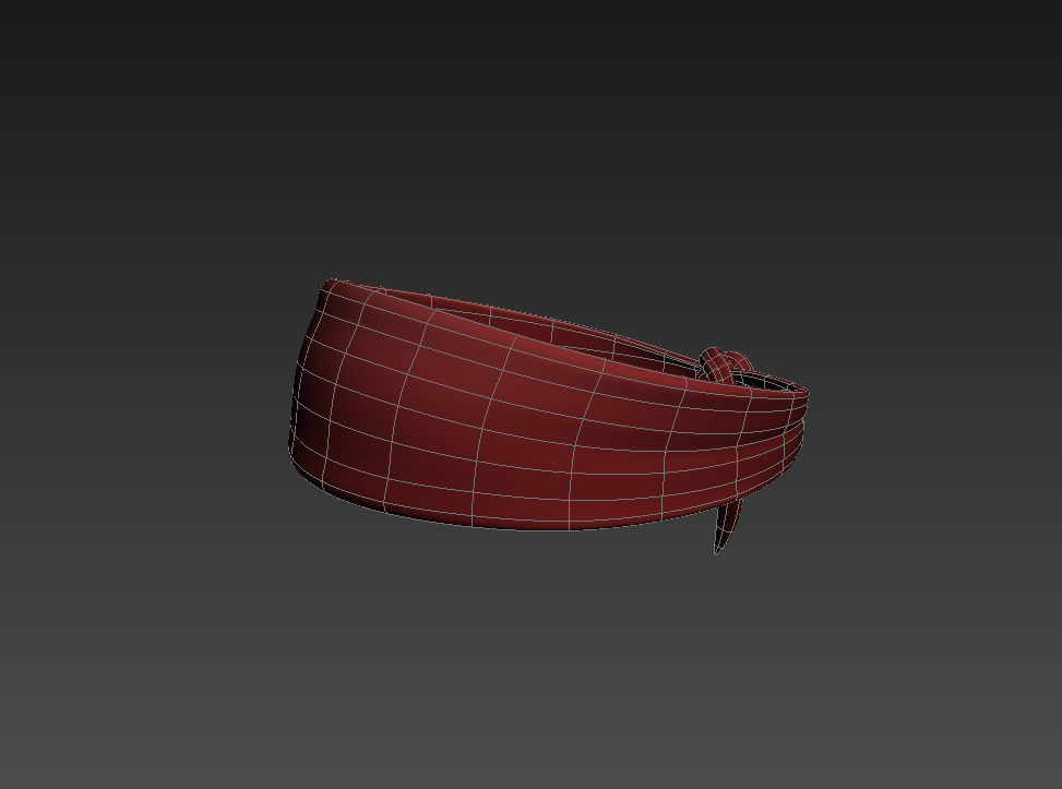 3D model Headband bandana VR / AR / low-poly | CGTrader