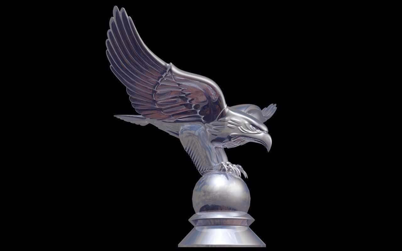 Eagle Chrome 3D model | CGTrader