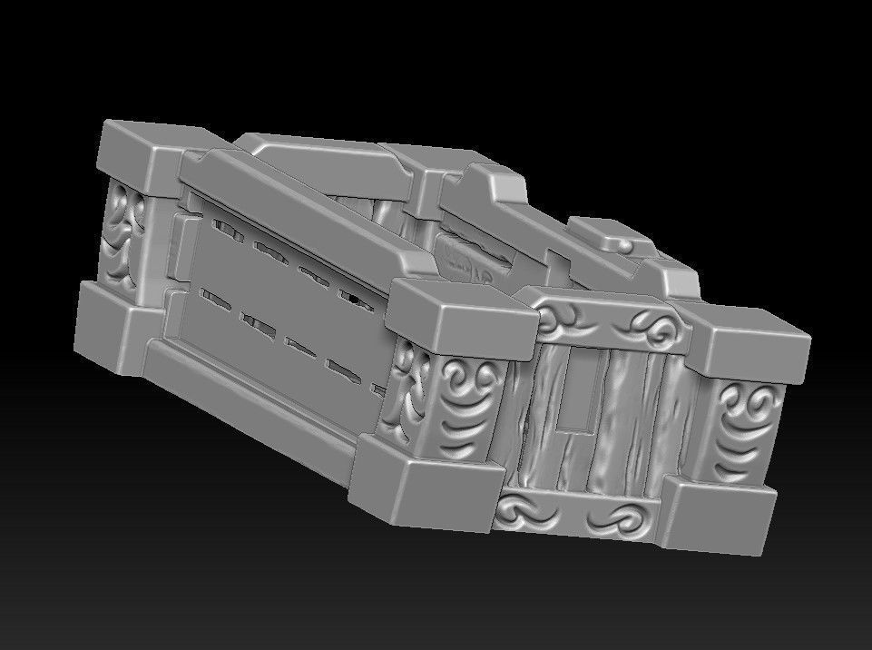 Fantasy Chest 3d print free 3D model 3D printable | CGTrader