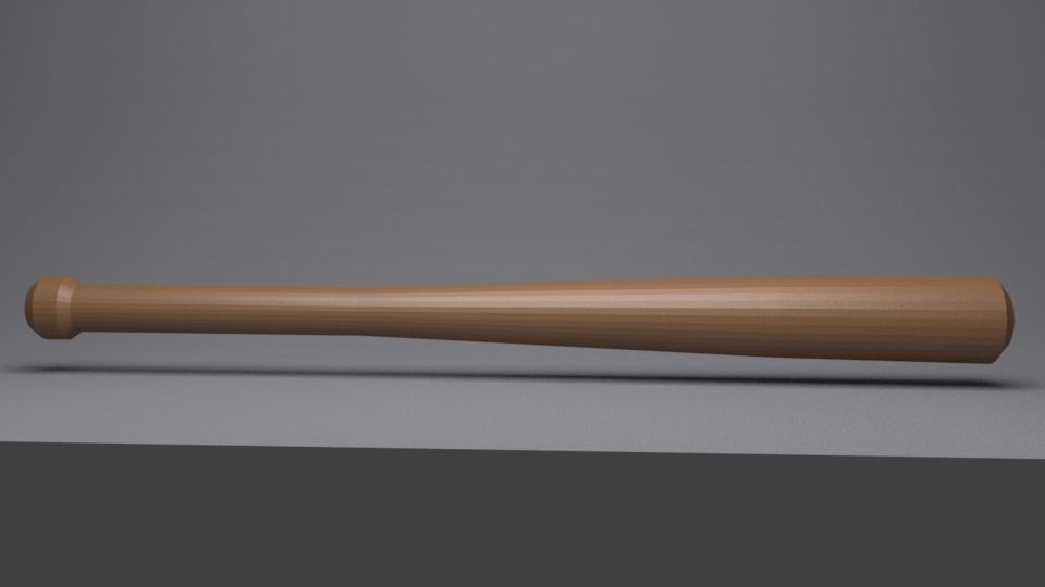 3D model modified baseball bat VR / AR / low-poly | CGTrader